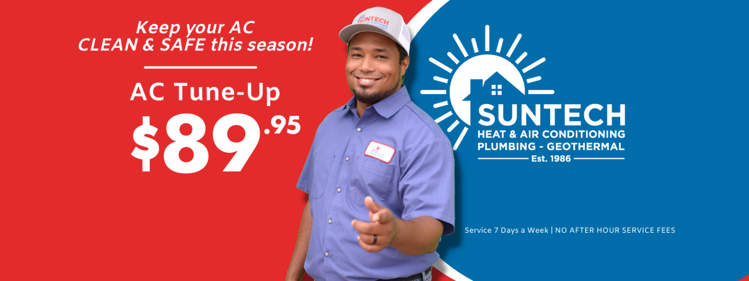 Air Conditioning Service, Heat, and Plumbing in the OKC Metro | Suntech ...
